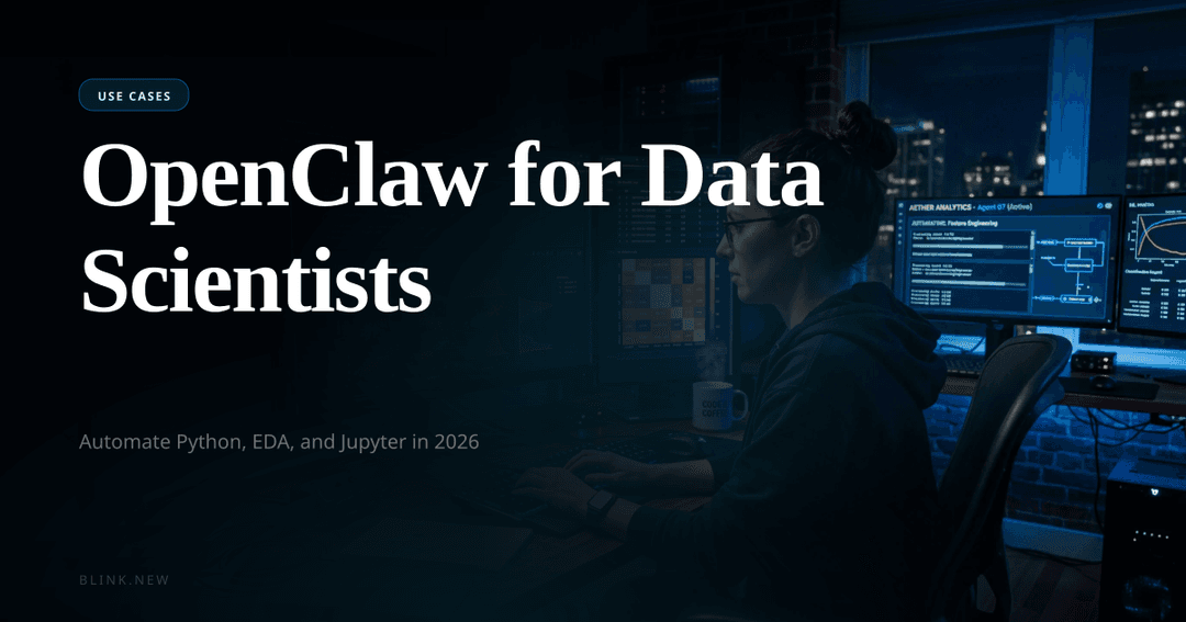 Compators Pythonn OpenClaw for Data Scientists: Automate Python & Jupyter | Blink Blog
